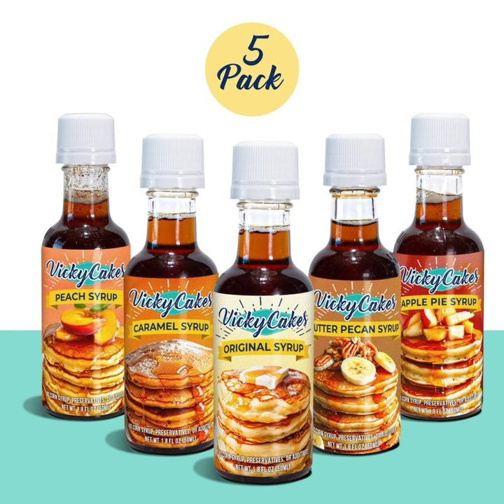 Classic Flavors Syrup Sample Pack – Vicky Cakes