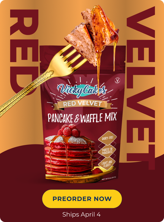 Vicky Cakes - Best Dairy Free Pancake & Waffle Mix
